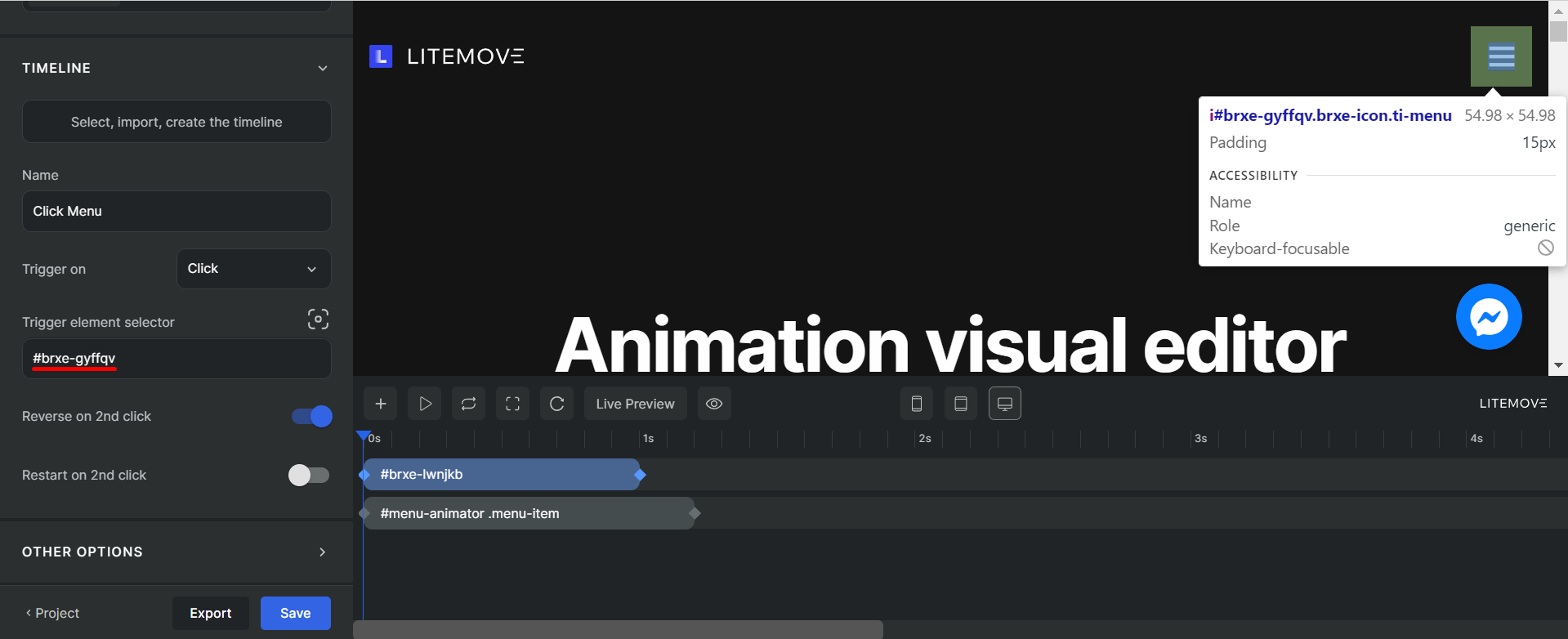 Click Trigger - Softlite.io