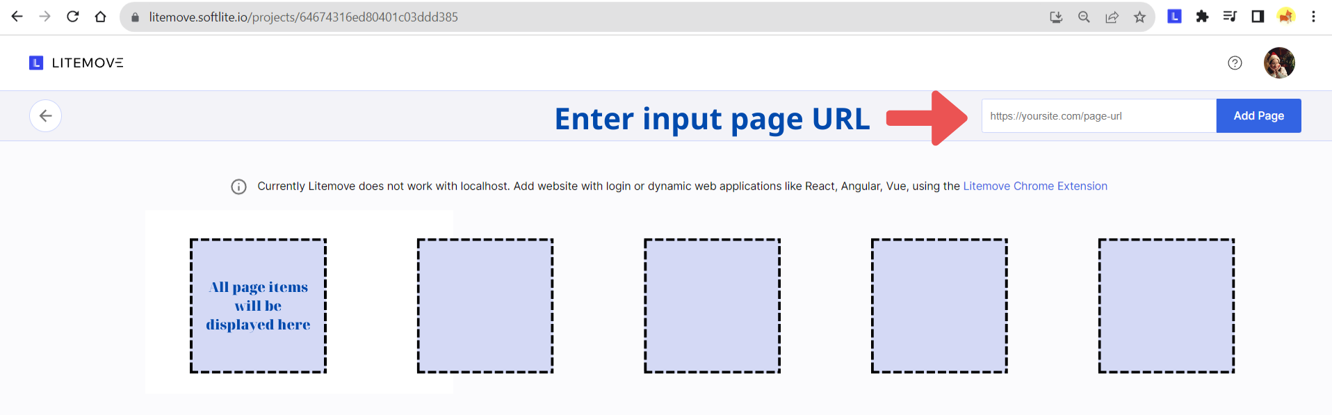 Create first animation - SaaS method - Softlite.io