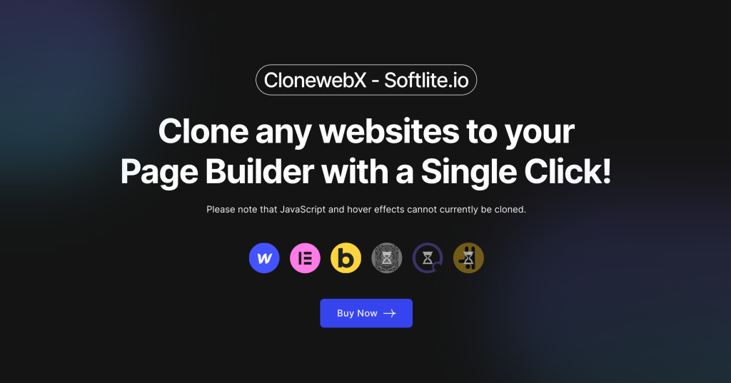 ClonewebX - Clone Websites to WordPress Page Builder, Webflow with a ...