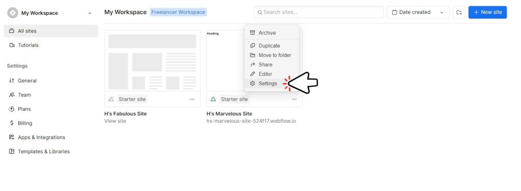 Webflow - use images or icons instead of source links - Softlite.io